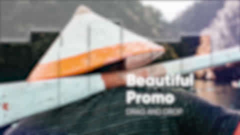 【Pr免费素材】Pr模板 动感媒体片头幻灯片 1分钟14秒