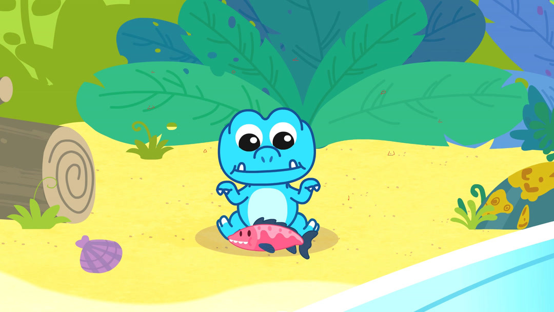 宝宝巴士恐龙世界 第2季 第9集 小棘龙饿了