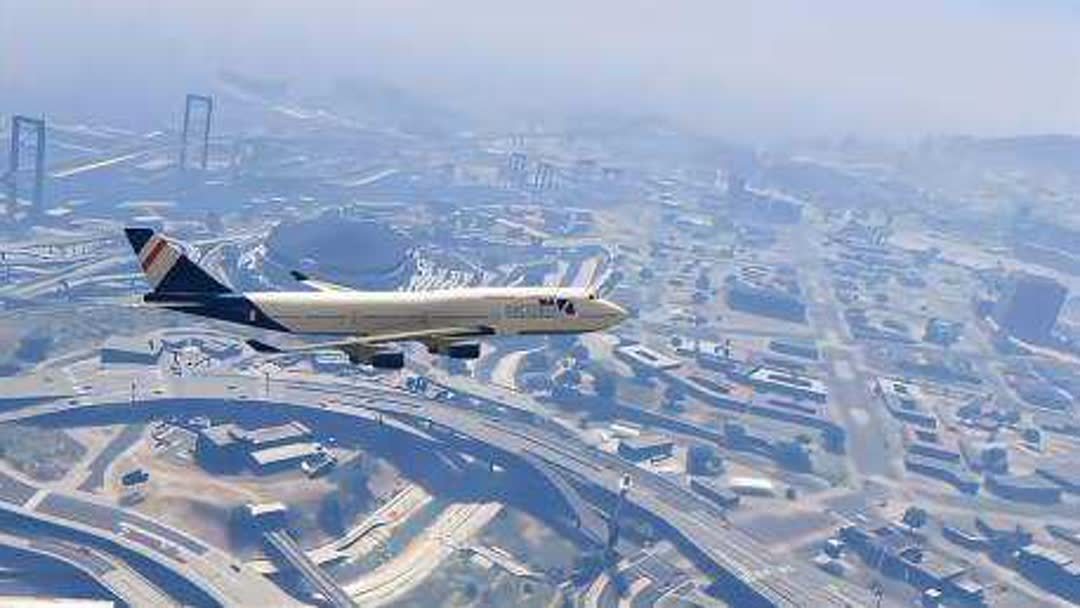 GTA5GQMN:女间谍驾驶波音飞机,撞击美国世贸大楼