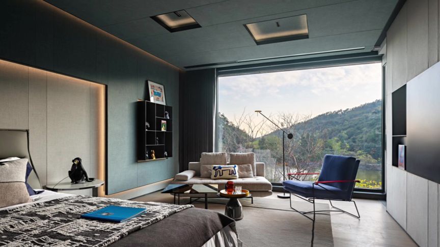 艺术应用于生活 融于生活 #极简主义 #无主灯设计 #别墅