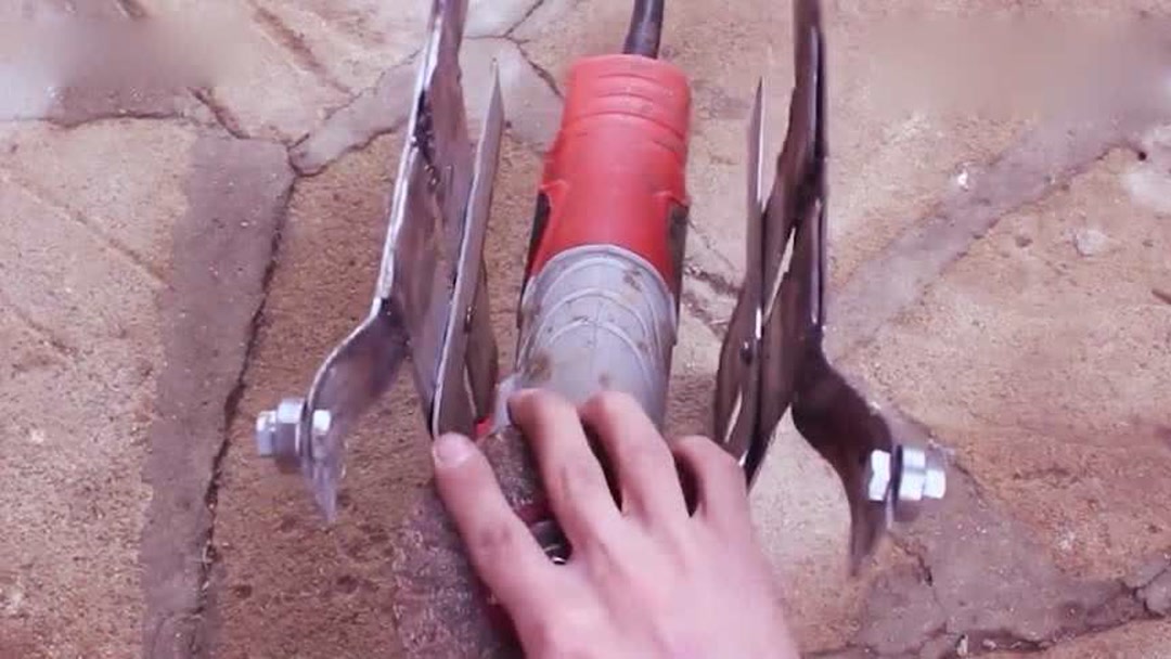 角磨机经过牛人这样改,很实用,用过的人都赞不绝口