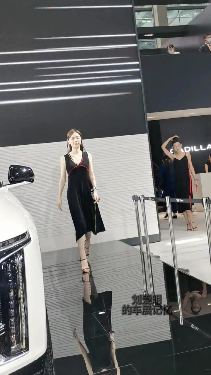 #模特 #车展现场 #车模小姐姐