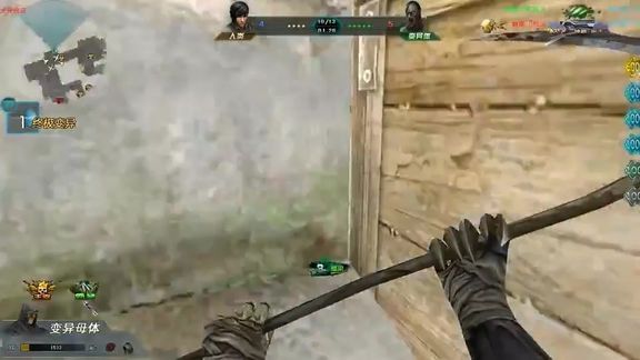 生死狙击:变异体走位表演,黄金武器秀狙战,拼一拼游戏技术!