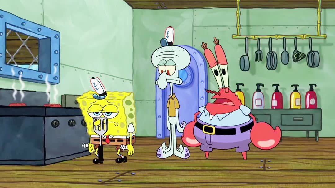 海绵宝宝:海绵宝宝受伤了,大拇指肌腱受损,拇指永远无法恢复了