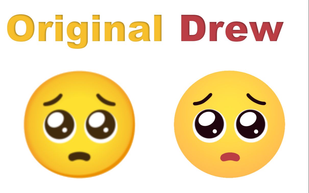 【双语儿童画】恳求的脸ߥ�~零基础教程(带讲解)