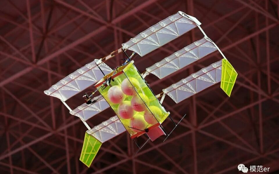 【60FPS】【科研类】高效双发矢量垂直起降载运固定翼飞行器 冠军...