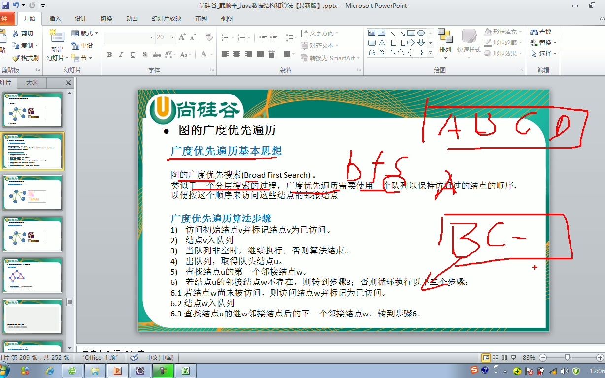 150-尚硅谷-图解Java数据结构和算法-图的广度优先(BFS)算法图解