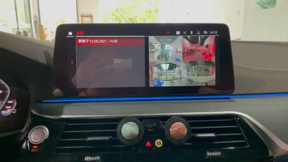 新款5系 原厂360环视 带行车记录仪功能 360度全方位录制!