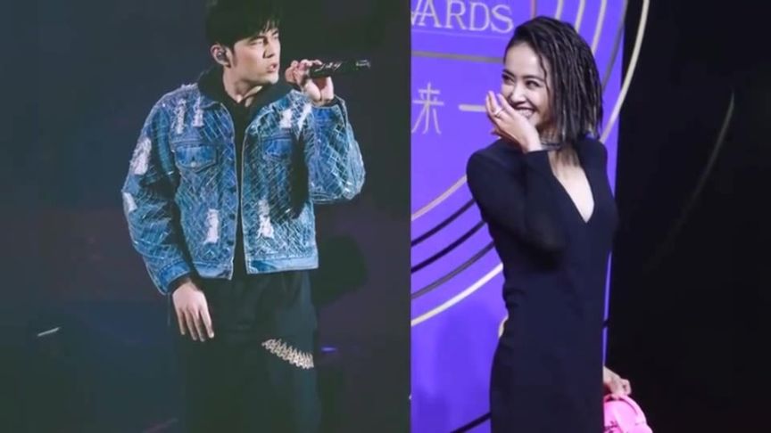 虽然蔡依林与周杰伦擦肩而过,但是采访时也避免不了这个提问