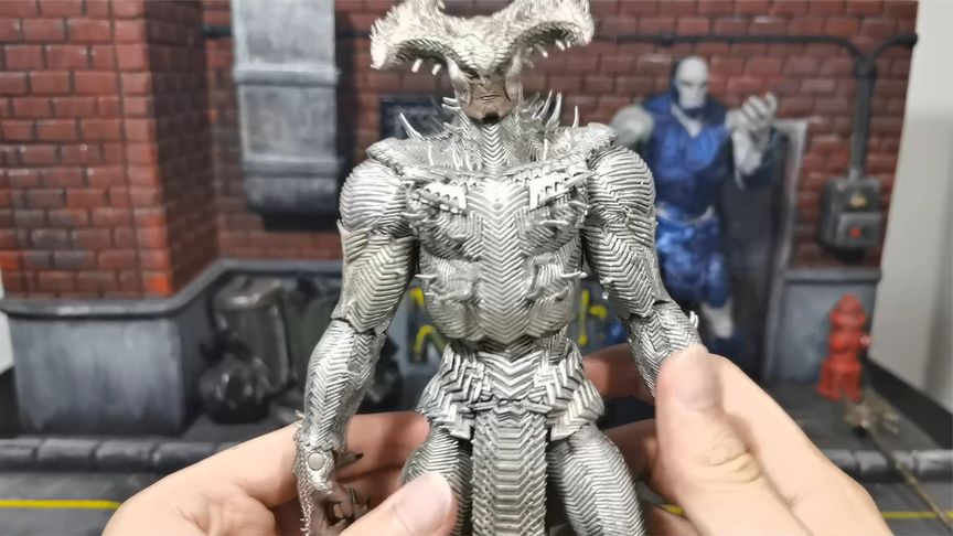 荒原狼—正义联盟导演剪辑版 麦克法兰DC 美系模型手办玩具开箱