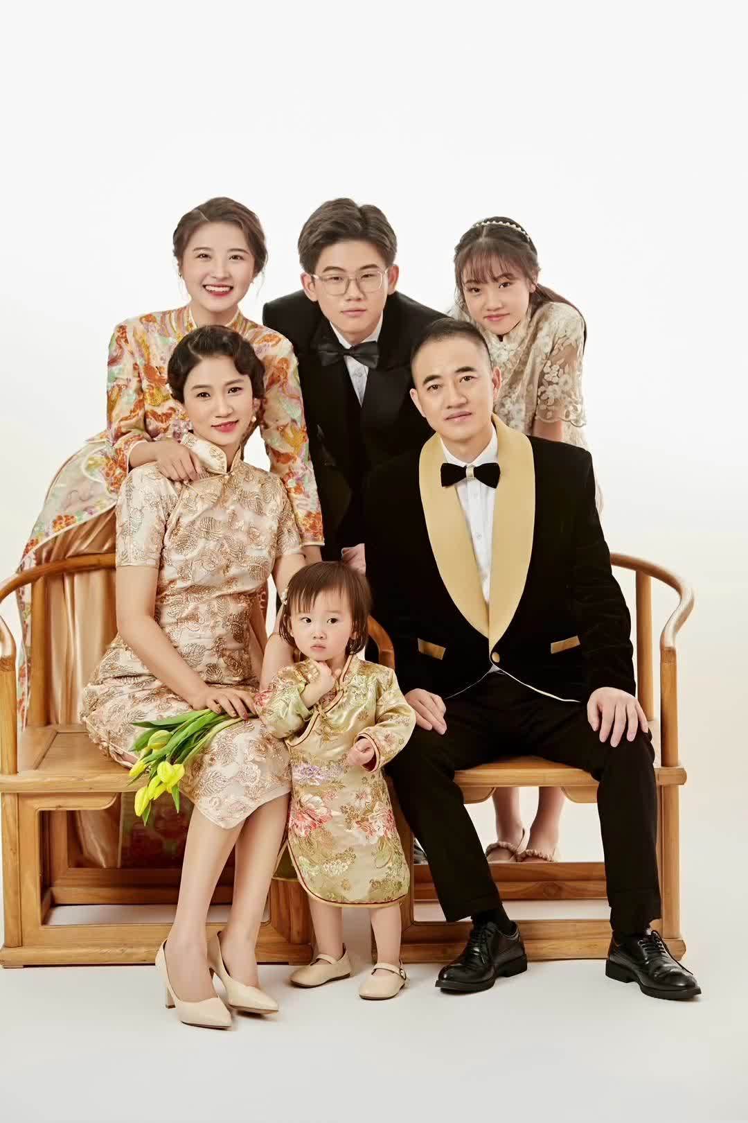 全家福拍摄vlog! 照片在最后…#一家六口