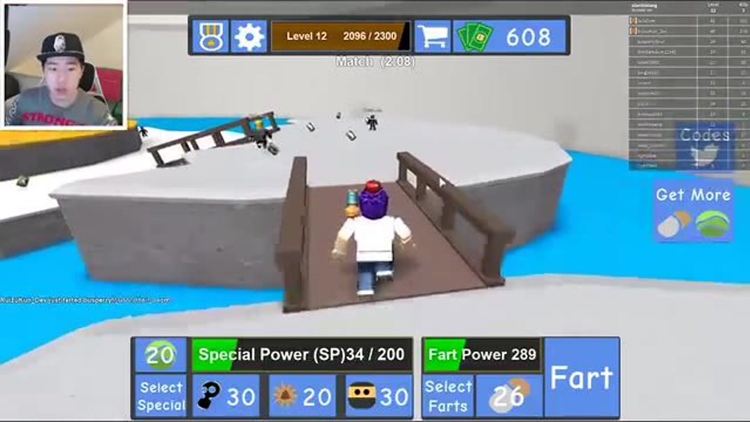 【Roblox放屁模拟器】满地图毒气好臭啊!居然一下子熏死两个人?