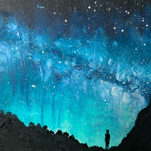 曲小欠的油画棒 