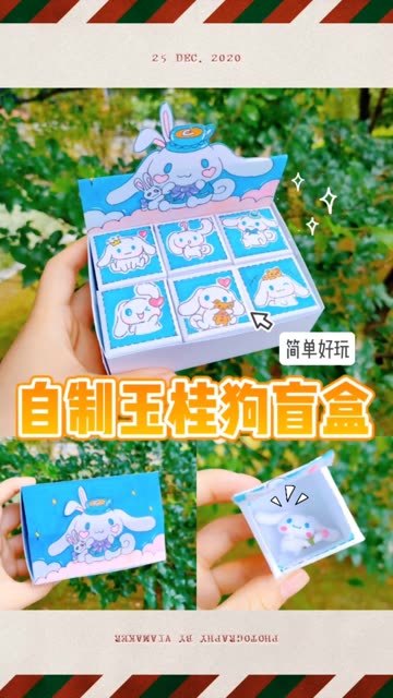自制超可爱玉桂狗盲盒|三丽鸥(附教程)