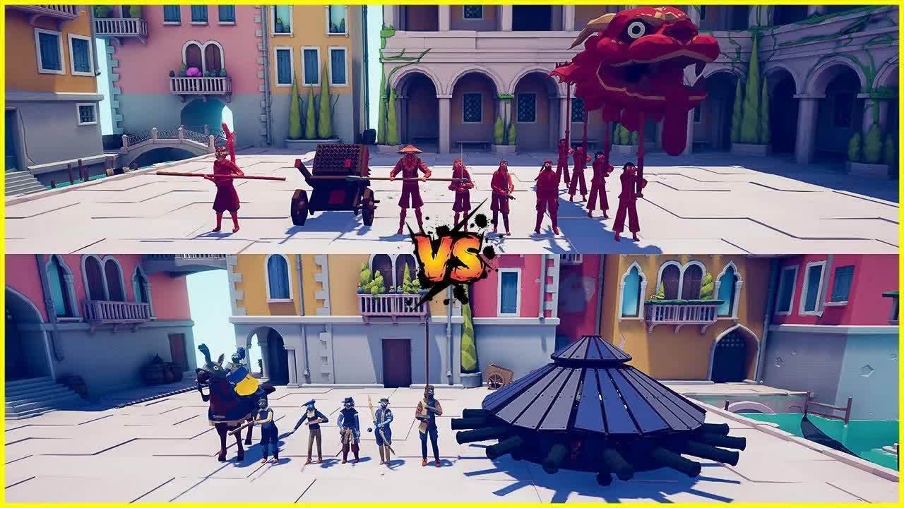 全面战争模拟器:王朝队对战文艺复兴队