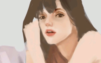 【SAI】自娱自乐的绘画过程,终于清晰了