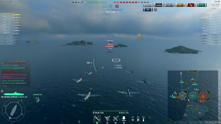 战舰世界 没有见过这样的航母操作