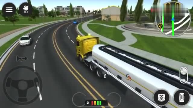 驾驶模拟游戏:油罐车驾驶