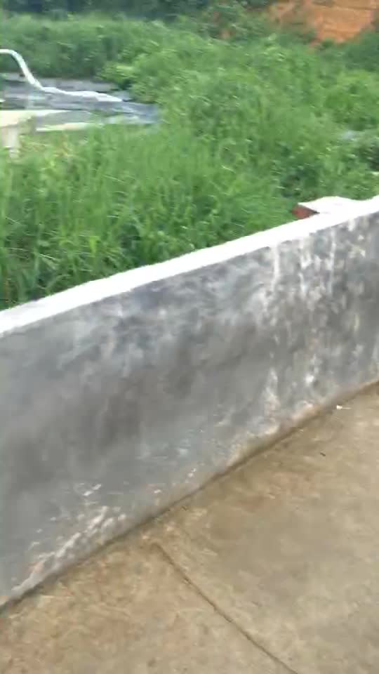 黑膜沼气池出水效果