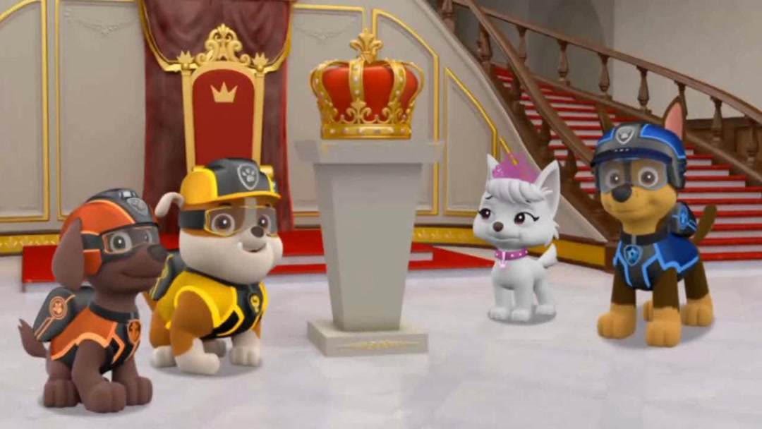 《汪汪队立大功》主题游戏#19小狗巡逻队保护英国女皇皇冠