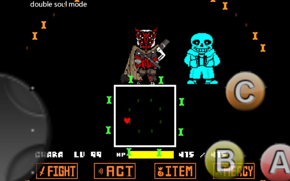 ...然后INK带上了魔鬼面具,(Ink hell sans debug)(自己猜想)上热门挑战FDY