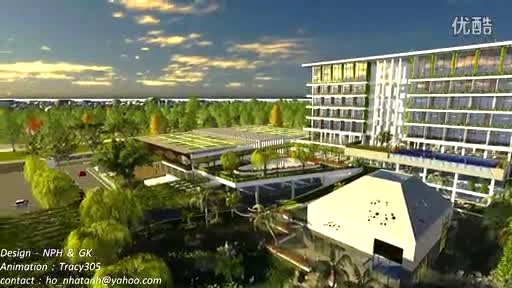 Lumion动画欣赏--某商业社区设计方案表现