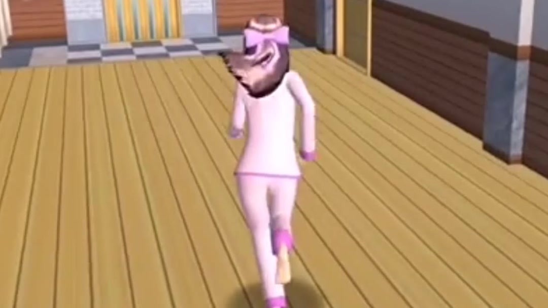 樱花校园模拟器:小猫真可爱,妹妹叫我干嘛呢