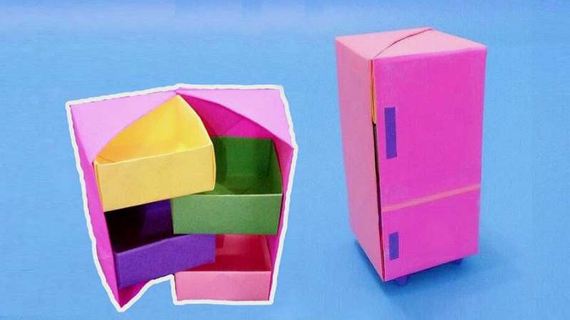 自制一款特别的迷你冰箱,打开可以装很多东西,看看容量有多大?