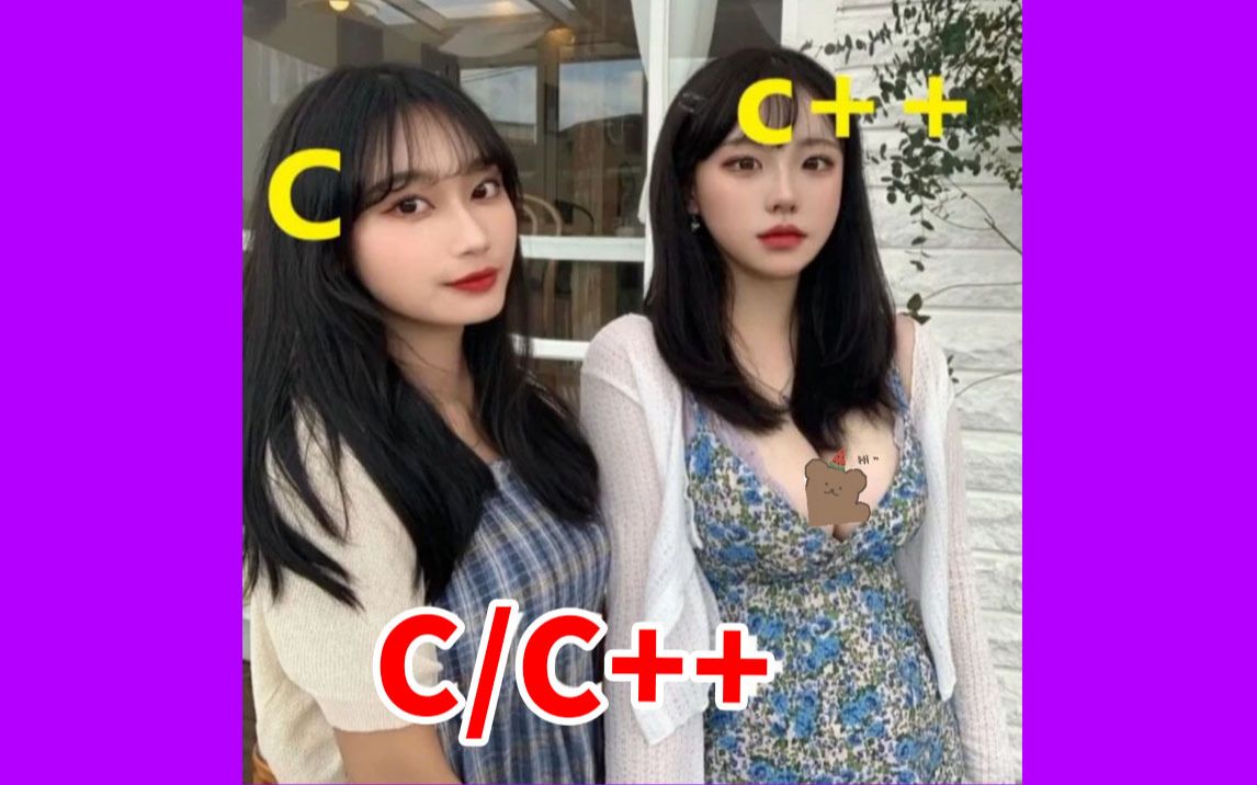 C语言和C++的真正区别竟然是这些?看完我人都蚌埠住了哇!