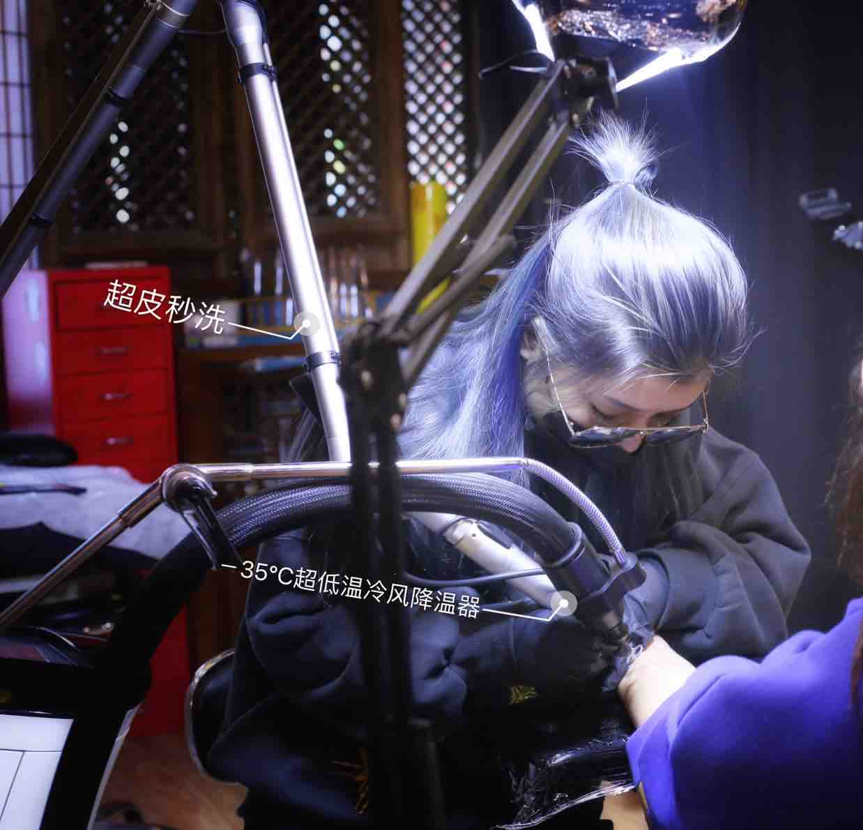 临沂洗纹身一扇门 