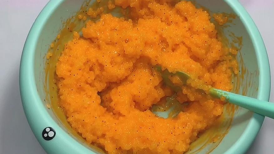 南瓜米粒起泡胶,制作过程大曝光,你看看是不是很简单呢