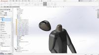SOLIDWORKS高级配合控制模型旋转角度