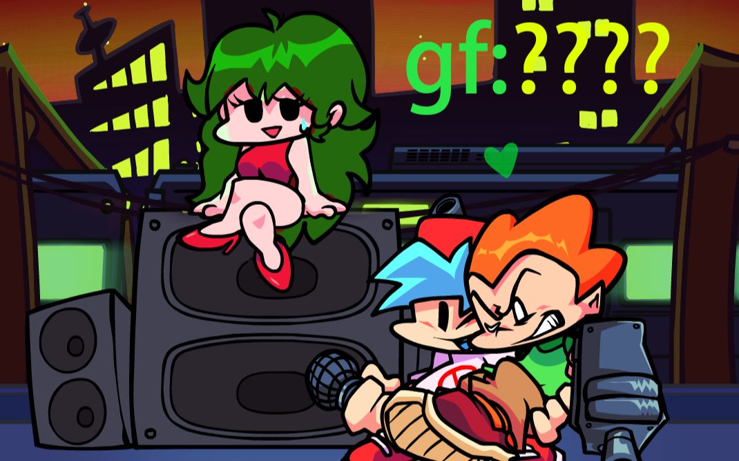 当bf抱着pico在gf眼前唱歌…GF:?