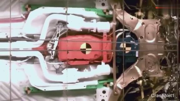 凯迪拉克CTS-V碰撞测试 超清