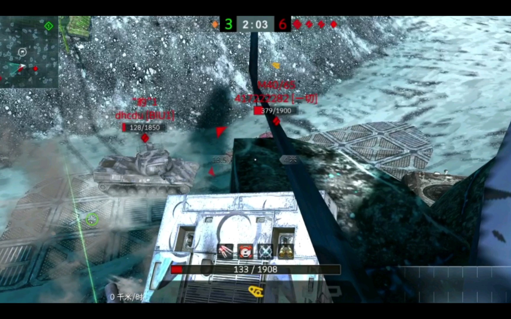 【坦克世界闪击战】震惊!某团团长谢里登导弹失重模式开穿墙挂被围观