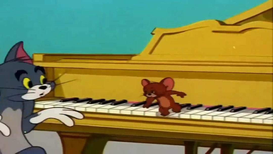 猫和老鼠之弹钢琴的老鼠