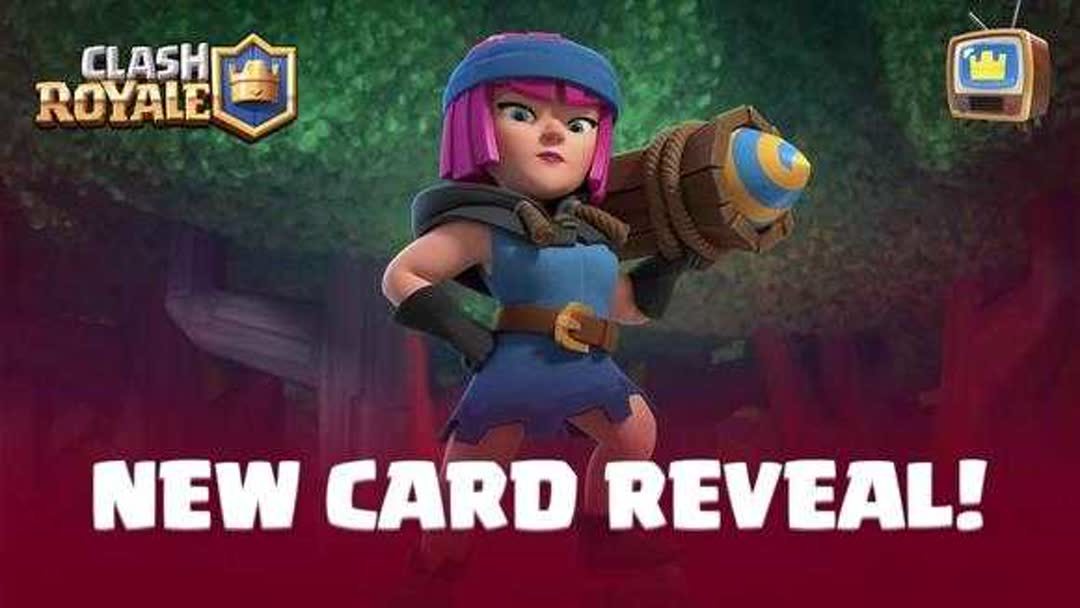 皇室战争(Clash Royale):新卡-烟火炮手