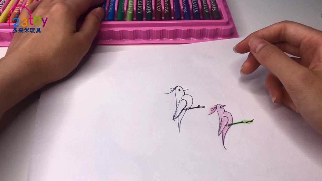 简单易学画小鸟 可爱的小鸟你会画吗?