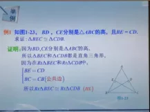 湘教版八年级数学下册1.3直角三角形全等的判定