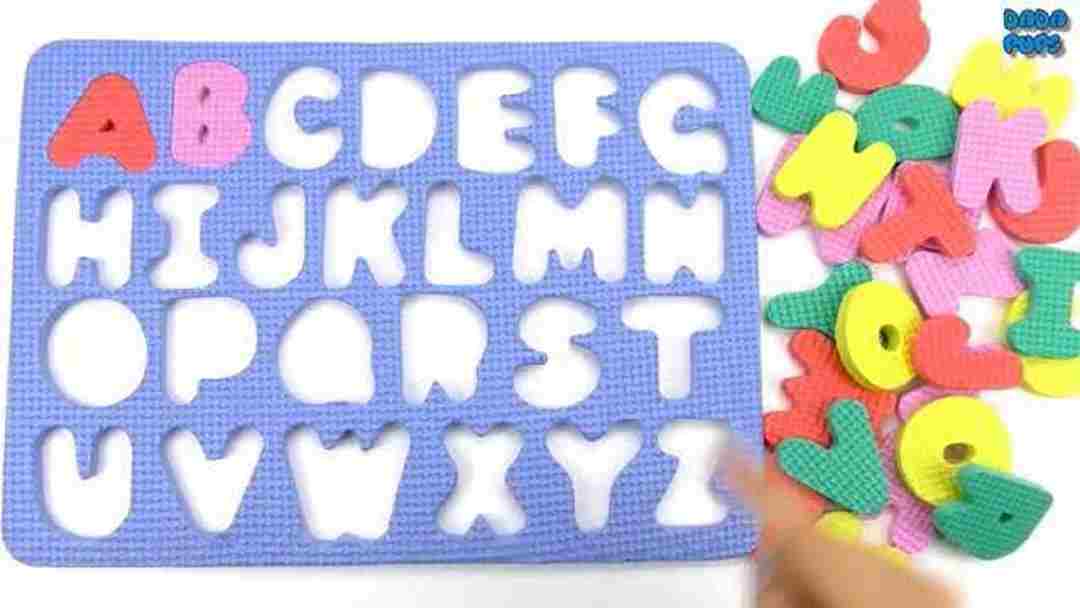 儿童的字母职业ABC学习字母表