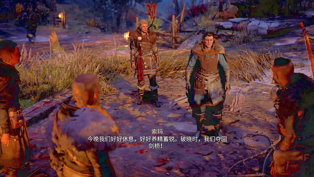 刺客信条英灵殿,重新集结!小艾勇救三幕僚核心团队重聚