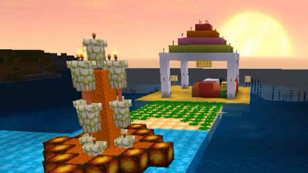 迷你世界 海上别墅大参观