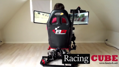 3DOF赛车模拟器试驾RacingCUBE