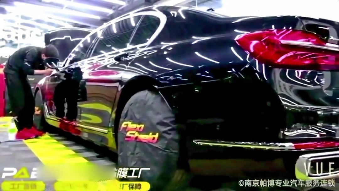 【南京汽车贴固驰隐形车衣漆面膜】手工裁剪,完美包边!