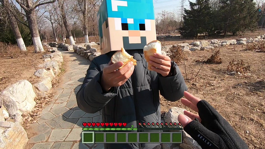 我的世界真人mc方块游戏现实版生存 虚假的好朋友