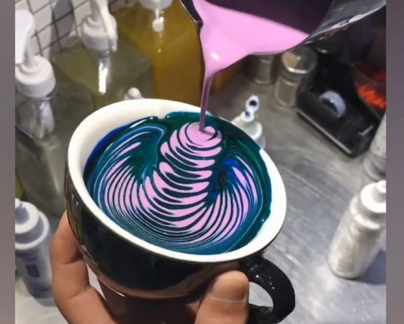 教你制作漂亮的咖啡拉花,简单易学