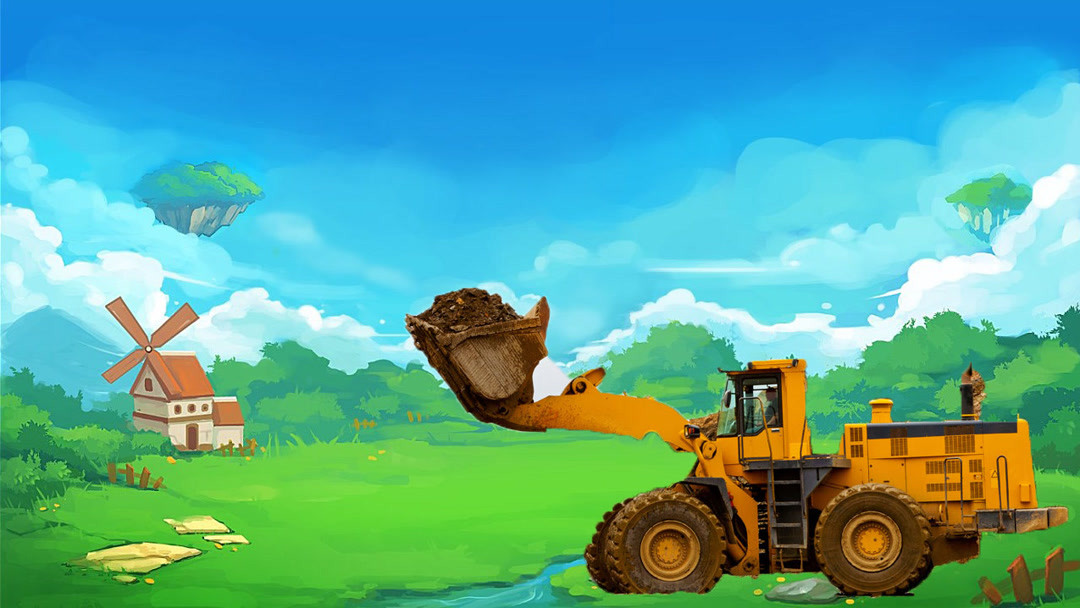 挖掘机大师3D模拟真实的挖掘机表演游戏