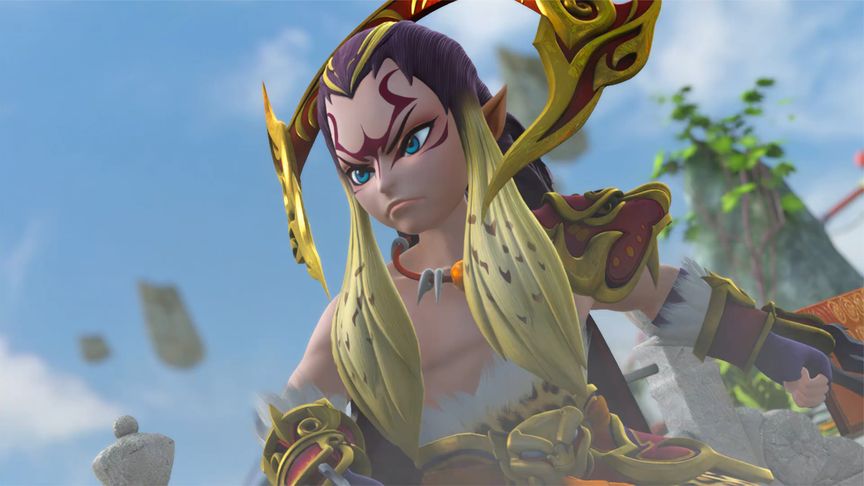 梦幻西游:羽灵神飞来就下憨虎,巨魔王也赶来支援了,太好了!