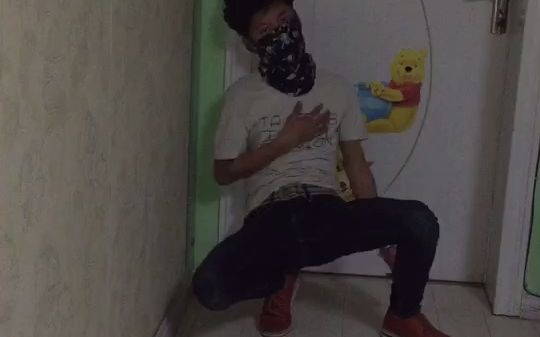 拍戏现场:模拟表演