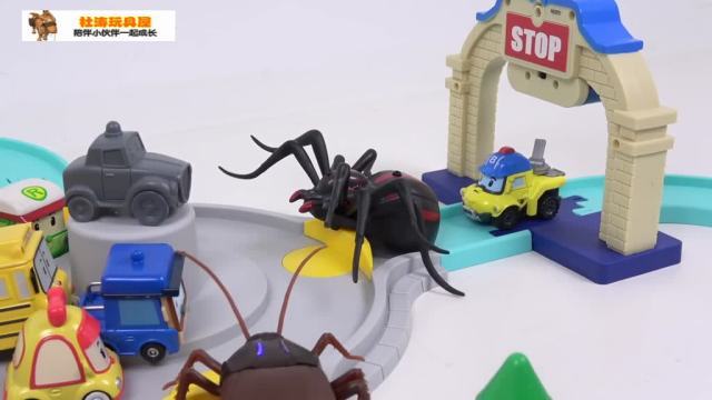 少儿玩具 少儿动画 变形警车珀利维护治安